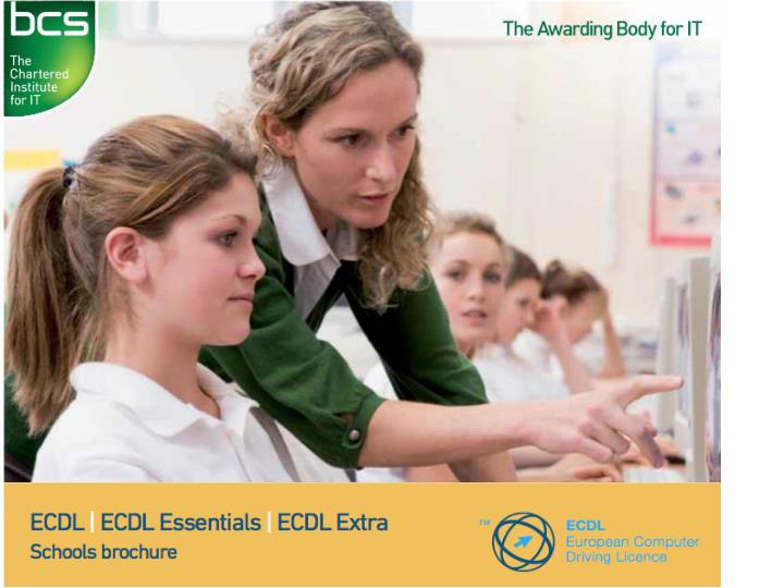 PPT - ECDL improves students’ understanding of computers and promotes ...
