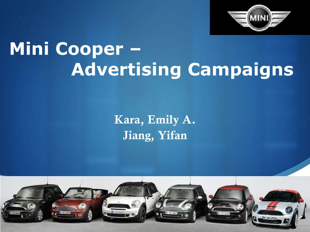 PPT - Mini Cooper – Advertising Campaigns PowerPoint Presentation, free ...