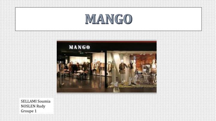 PPT - MANGO PowerPoint Presentation, free download - ID:3464034