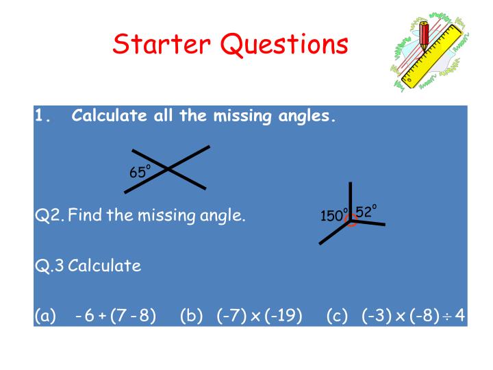 PPT - Starter Questions PowerPoint Presentation, free download - ID:3464214