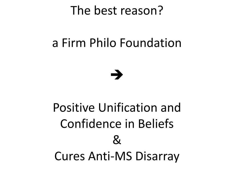 PPT - Why Philo? Why not love wisdom? Communicate with meaning and ...