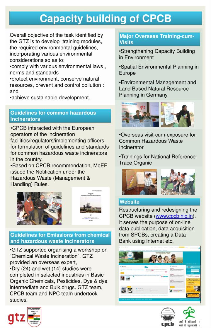 PPT - Capacity building of CPCB PowerPoint Presentation, free download ...