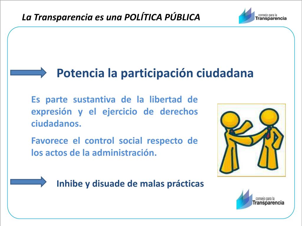 PPT - Ley de Transparencia y Rol del Consejo para la Transparencia ...