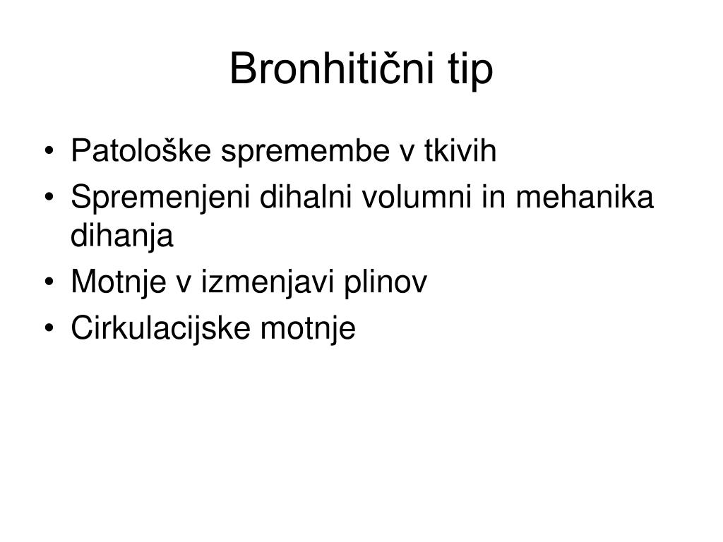 PPT - KOPB Kronična Obstruktivna Pljučna Bolezen PowerPoint ...