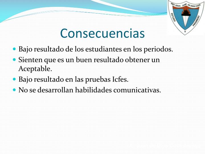 PPT - Consecuencias PowerPoint Presentation, free download - ID:3465286