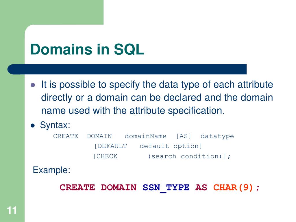 Ppt Sql 99 Schema Definition Constraints Queries And Views Powerpoint Presentation Id