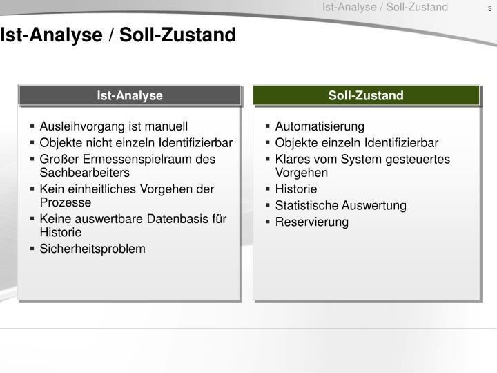 PPT - Software zur Automatisierung des Ausleihsystems des ...