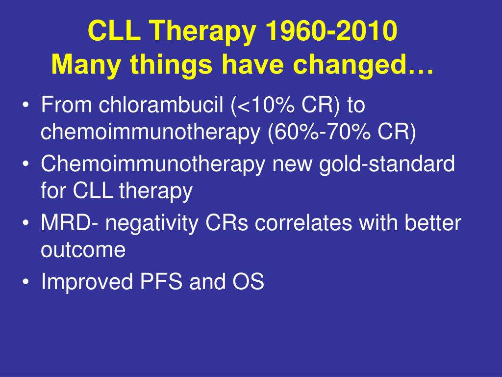 PPT - Chronic lymphocytic leukemia Prognosis and treatment PowerPoint ...