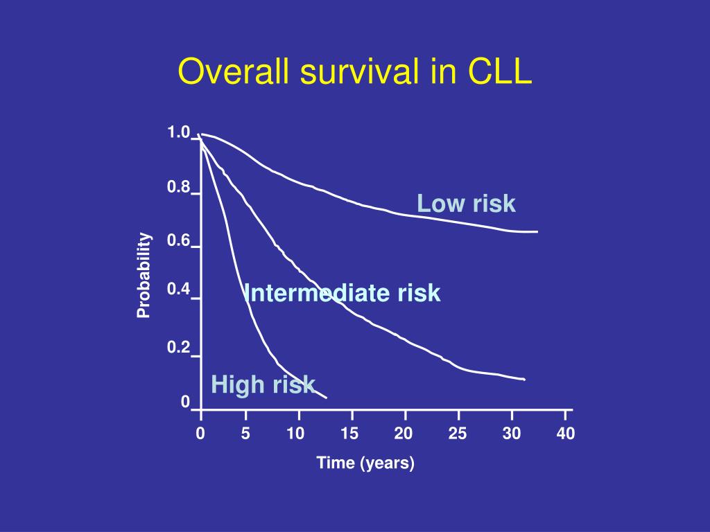 PPT - Chronic lymphocytic leukemia Prognosis and treatment PowerPoint ...