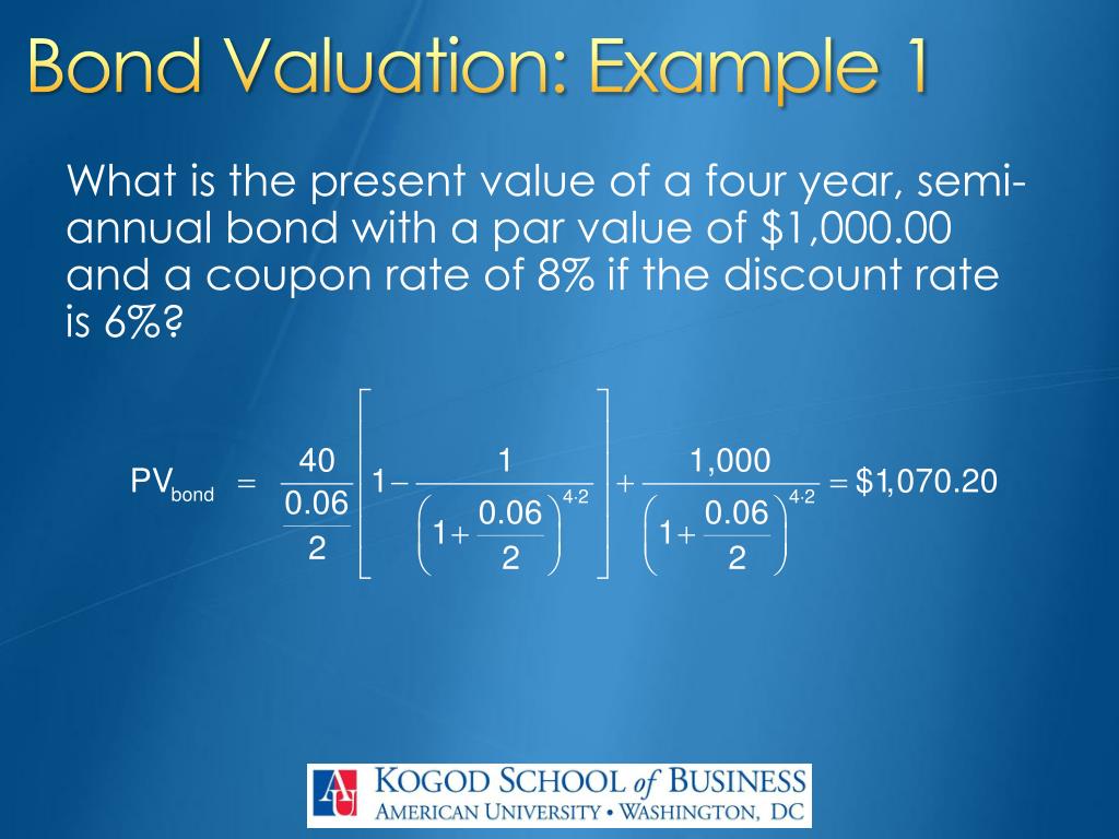 PPT - Video 20 (Topic 4.2): Bond Valuation and Yields PowerPoint ...