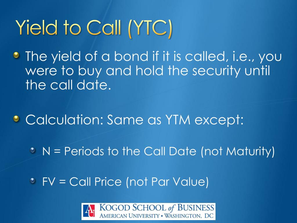 PPT - Video 20 (Topic 4.2): Bond Valuation and Yields PowerPoint ...