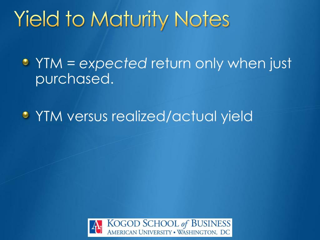 PPT - Video 20 (Topic 4.2): Bond Valuation and Yields PowerPoint ...