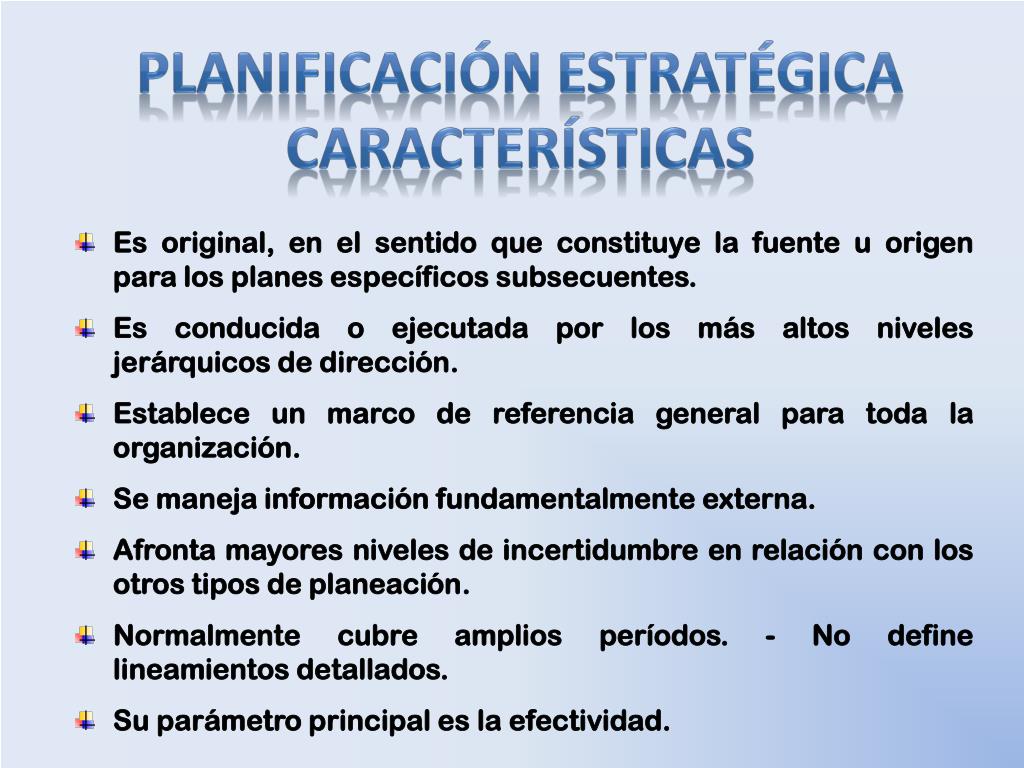 Ppt PlanificaciÓn EstratÉgica Powerpoint Presentation Free Download