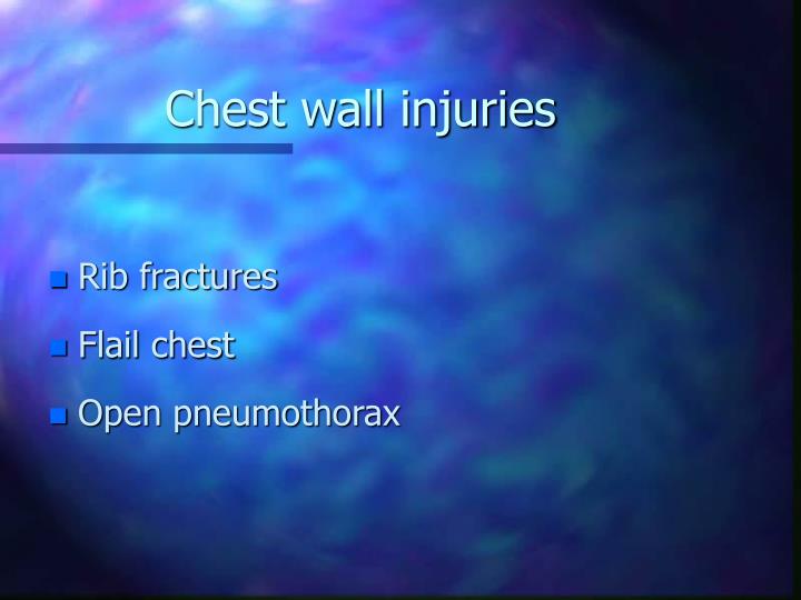 PPT - Approach to Chest Trauma PowerPoint Presentation - ID:3466924