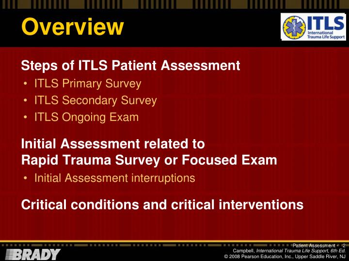 PPT - Chapter 2 Assessment and Initial Management of the Trauma Patient ...