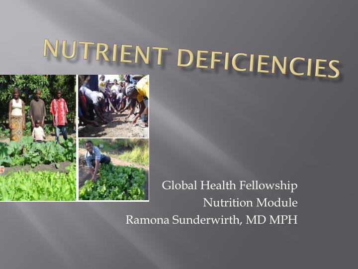PPT - Nutrient Deficiencies PowerPoint Presentation, free download - ID ...