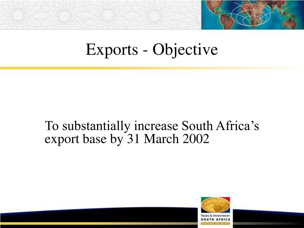 PPT - TRADE & INVESTMENT SOUTH AFRICA PowerPoint Presentation, free ...