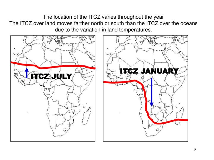 PPT - INTER-TROPICAL CONVERGENCE ZONE (ITCZ) PowerPoint Presentation ...