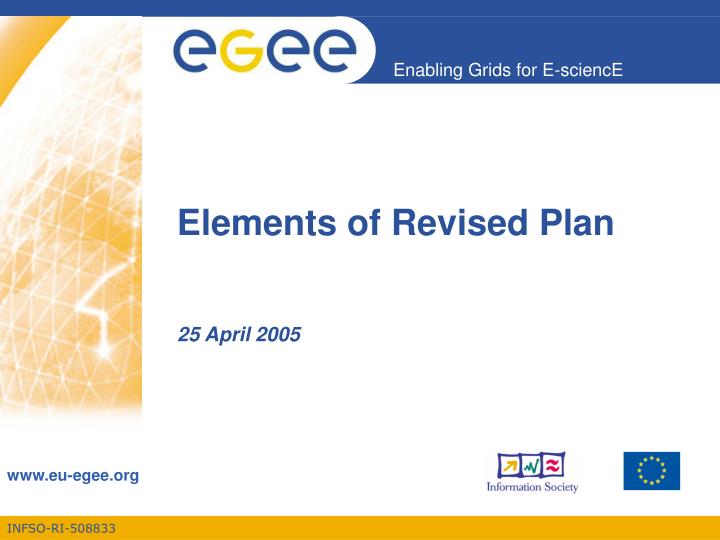 PPT - Elements of Revised Plan PowerPoint Presentation, free download ...