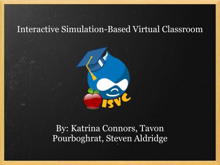 PPT - Interactive Simulation-Based Virtual Classroom PowerPoint ...