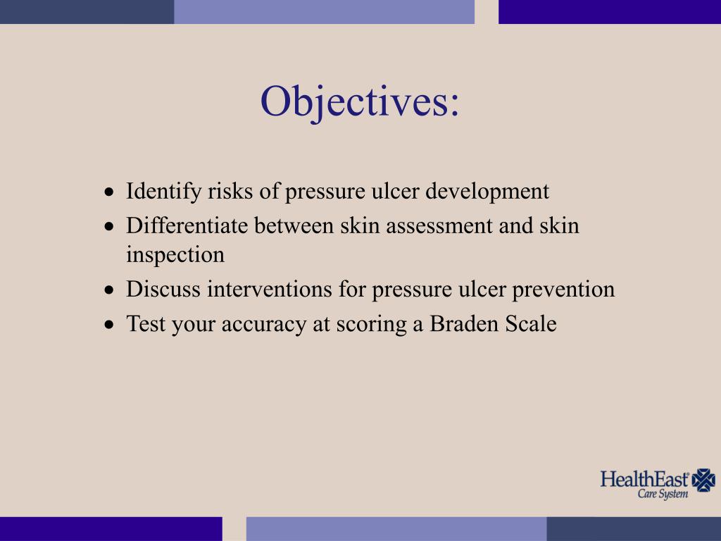 PPT - Braden Score + Skin Inspection + Interventions + Critical ...