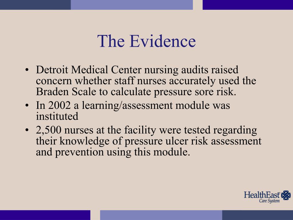 PPT - Braden Score + Skin Inspection + Interventions + Critical ...