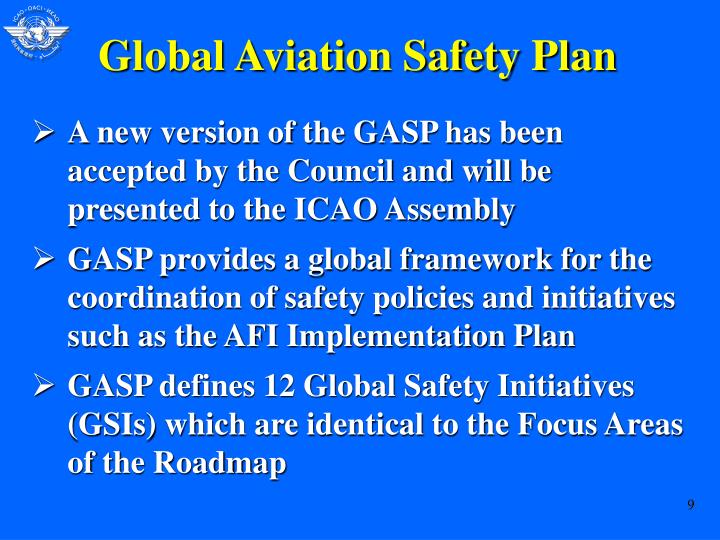 PPT - COMPREHENSIVE REGIONAL IMPLEMENTATION PLAN FOR AVIATION SAFETY IN ...