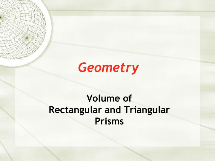 PPT - Geometry PowerPoint Presentation, free download - ID:3469494