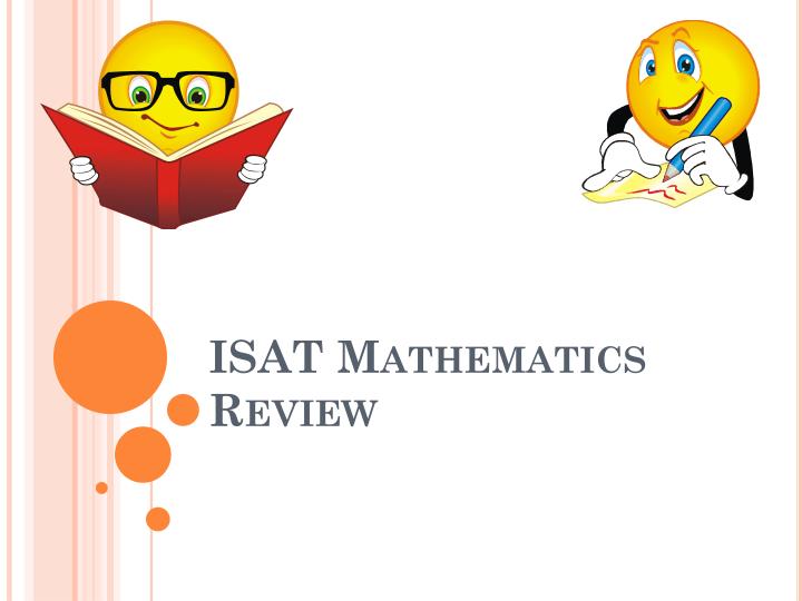 PPT - ISAT Mathematics Review PowerPoint Presentation, free download ...