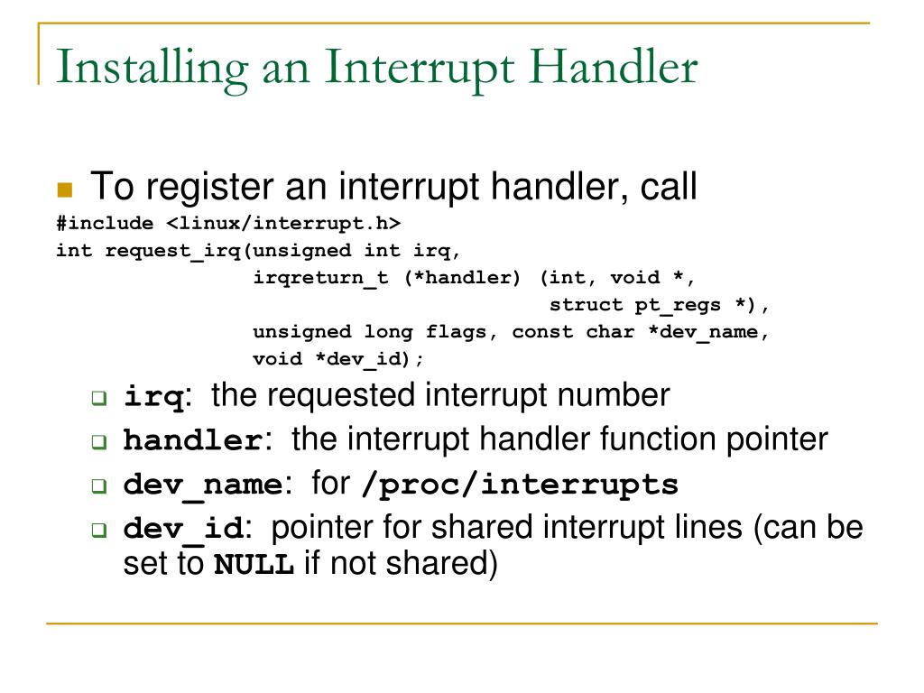 PPT - Interrupt Handling PowerPoint Presentation, free download - ID ... PPT - Interrupt Handling PowerPoint Presentation, free download - ID ...