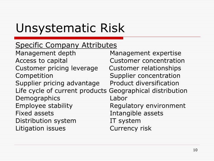 PPT - Company Specific Risk Premium in Discount/Capitalization Rates ...