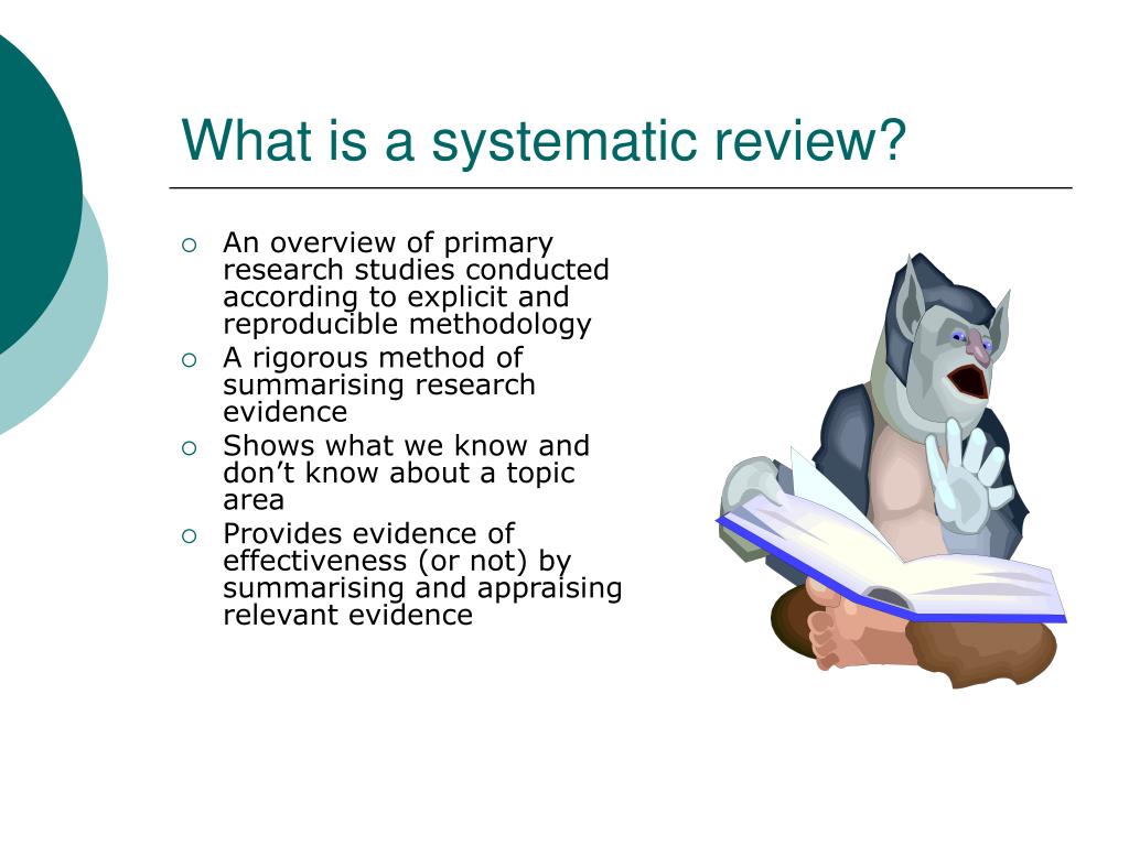 Ppt Systematic Reviews And Meta Analyses Powerpoint Presentation