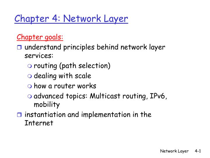 PPT - Chapter 4: Network Layer PowerPoint Presentation, free download - ID:3471924
