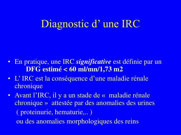 PPT - Insuffisance rénale chronique Plan PowerPoint Presentation - ID ...