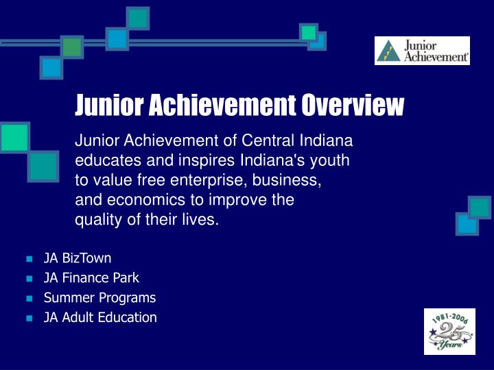 PPT - Junior Achievement Overview PowerPoint Presentation, free ...