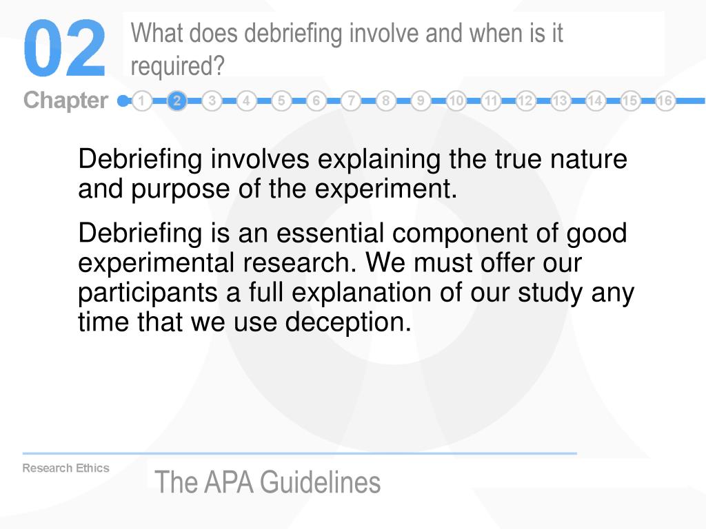 PPT - Research Ethics The American Psychological Association Guidelines ...