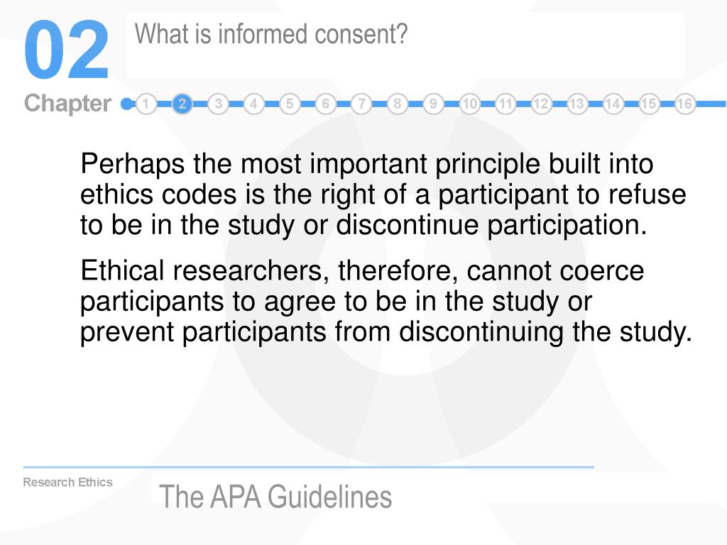 PPT - Research Ethics The American Psychological Association Guidelines ...