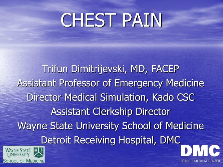 PPT - CHEST PAIN PowerPoint Presentation, free download - ID:3473696