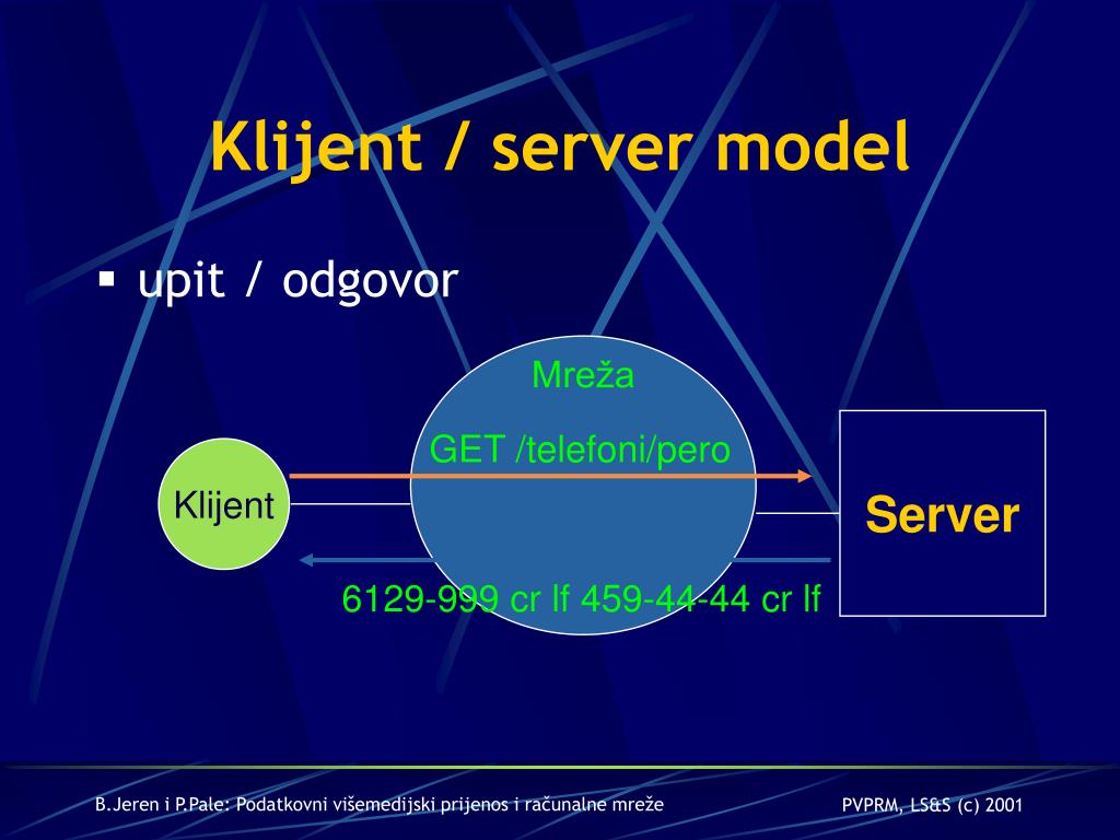PPT - Podatkovni višemedijski prijenos i računalne mreže PowerPoint ...