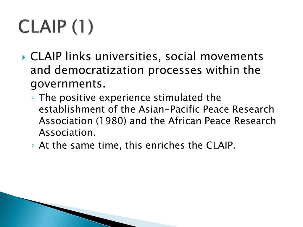 PPT - Latin American Perspectives on Peace Research PowerPoint ...
