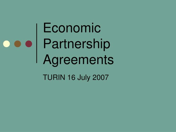 PPT - Economic Partnership Agreements PowerPoint Presentation, free ...