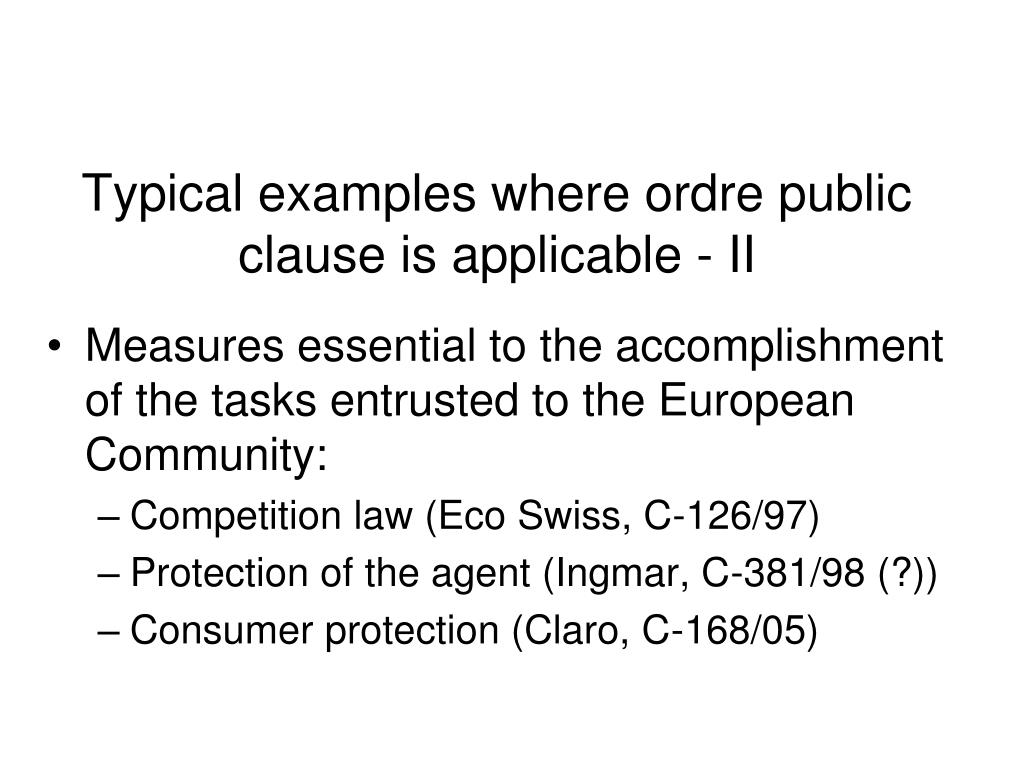 PPT - International Commercial Law Arbitration and Mandatory Rules ...