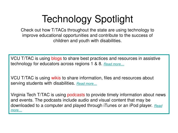 PPT - Technology Spotlight PowerPoint Presentation, free download - ID ...