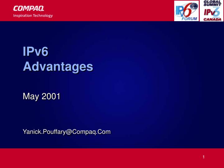 PPT - IPv6 Advantages PowerPoint Presentation, free download - ID:3475990