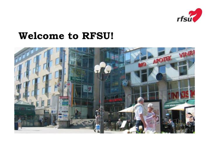 PPT - Welcome to RFSU! PowerPoint Presentation, free download - ID:3476054