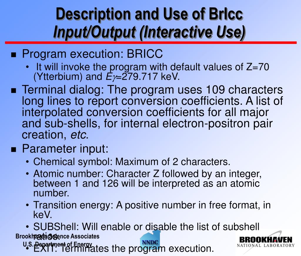 PPT - Comprehensive Guide to HSICC and BrIcc for Nuclear Structure and ...