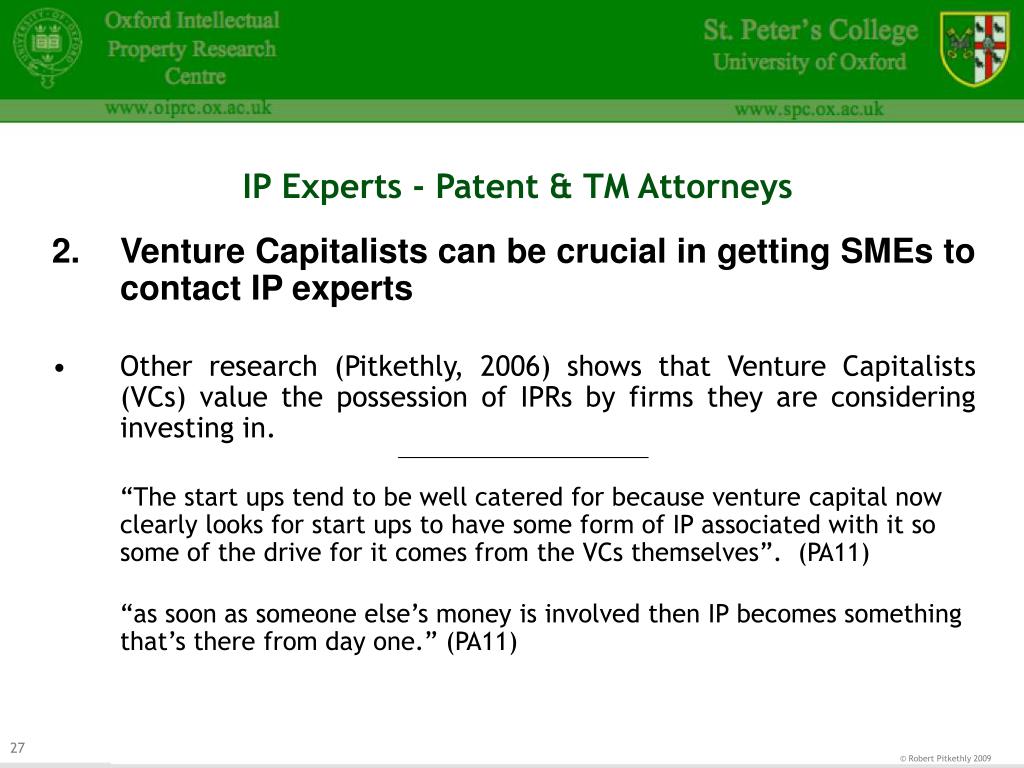 PPT - Intellectual Property Awareness & SMEs UK IP Awareness Survey ...