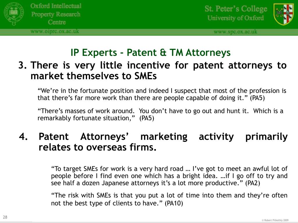 PPT - Intellectual Property Awareness & SMEs UK IP Awareness Survey ...