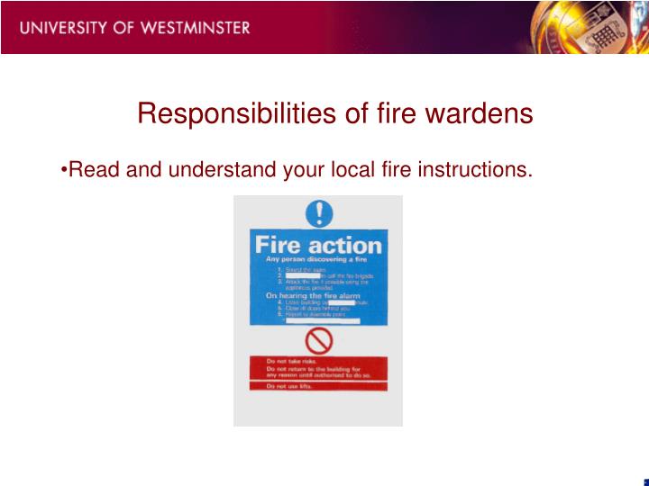 PPT - Fire Warden Training Presented by David Smith Tech IOSH ...