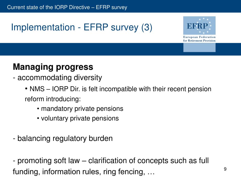 PPT - Pan-European Pension Funds the road lies open PowerPoint ...